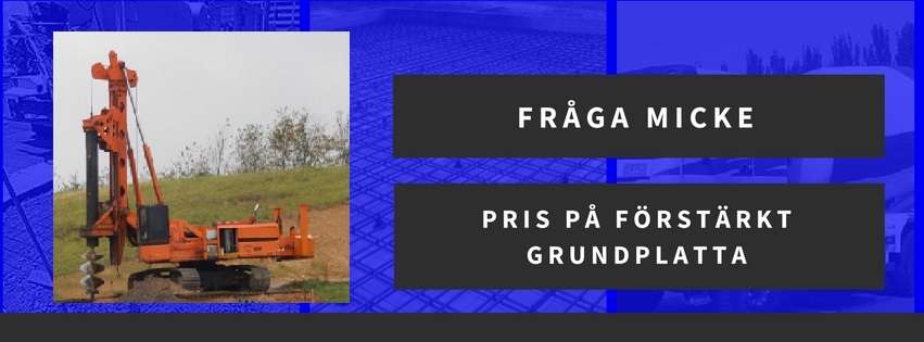Pris på förstärkt grundplatta 80 m2 | Husgrunder.com